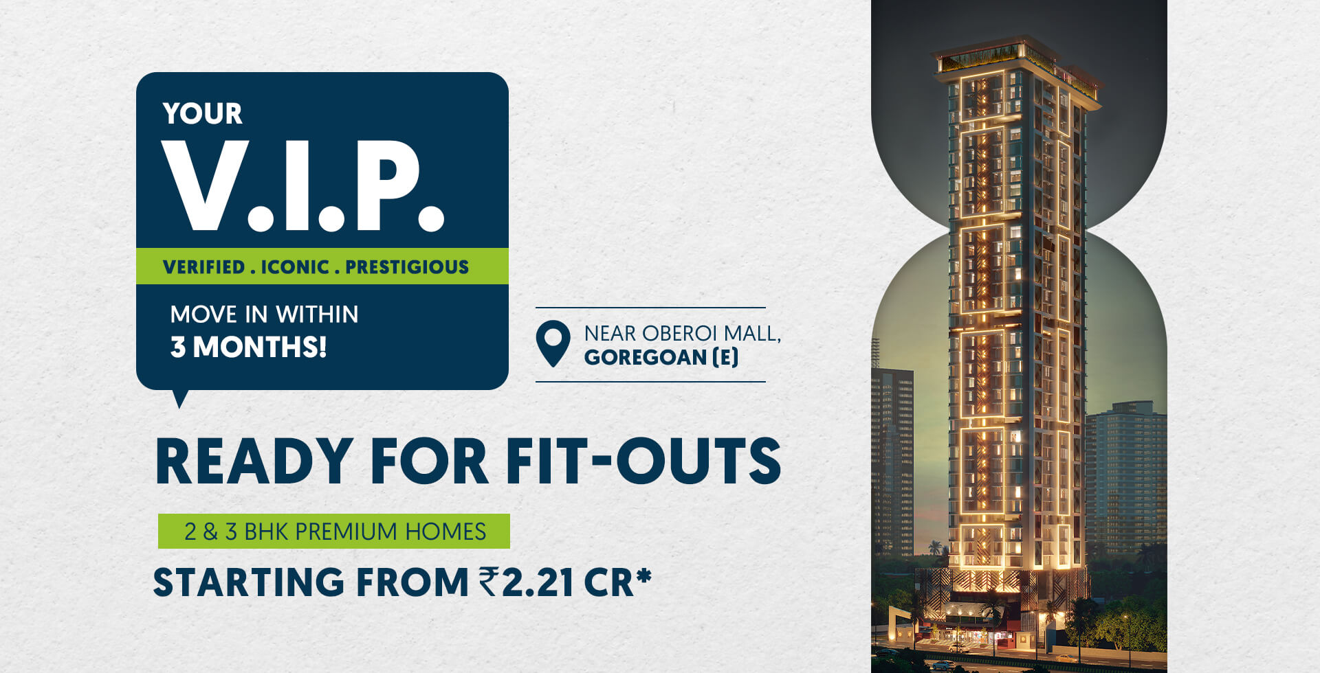 Applaud 38 | 2 BHK Flat in Goregaon | Double Bedroom Apartments in Mumbai